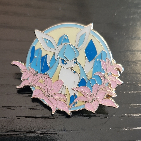 Pokemon | Jewelry | Pokemon Glaceon Enamel Pin | Poshmark